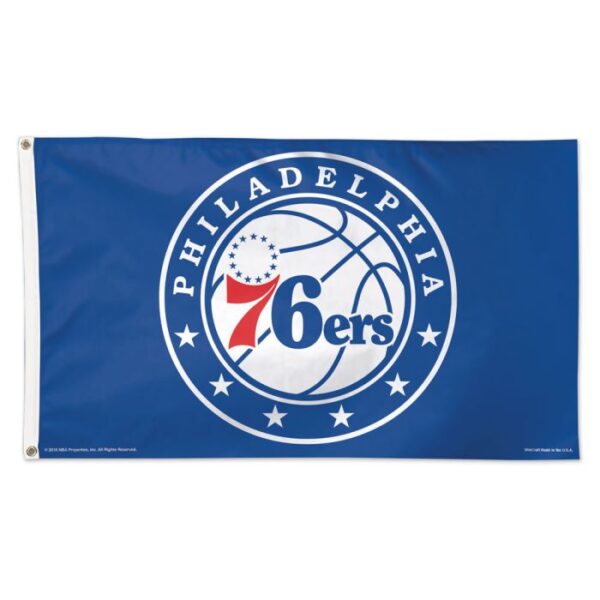 PHILADELPHIA 76ERS - Elmers Flag and Banner